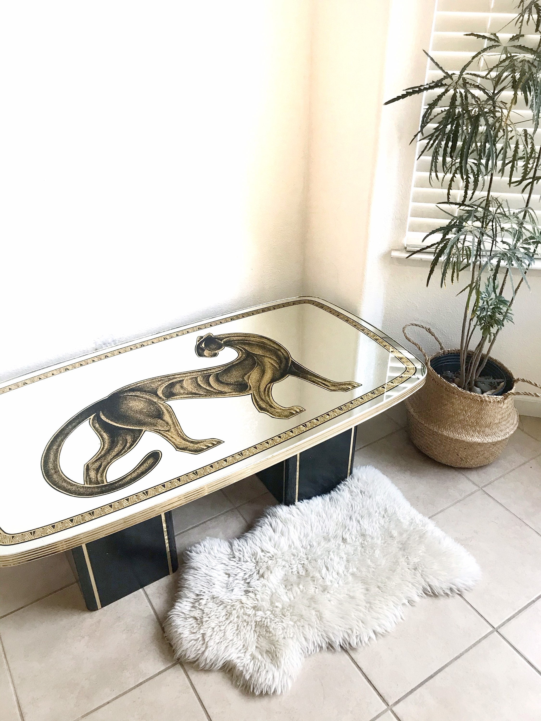 The Panther Coffee Table: A Roaring Statement in Home Decor - Aradhana ...