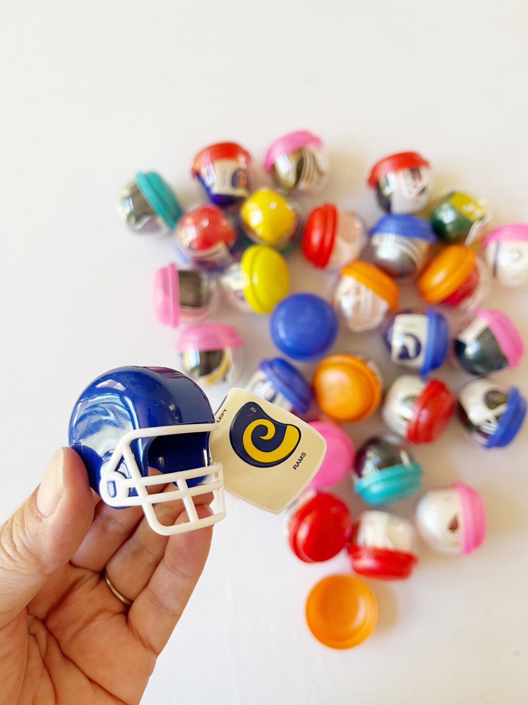 Vintage NFL Football Sports Helmet Memorabilia Collectible Toy Set - Etsy