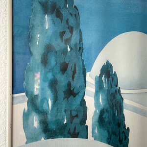 Yuriko Takata Crete Print: Summer Greek Isle Travel Poster - Etsy