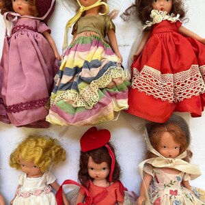 Vintage Small Nancy Ann Storybook Porcelain Dolls - Etsy
