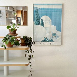 Yuriko Takata Crete Print: Summer Greek Isle Travel Poster - Etsy