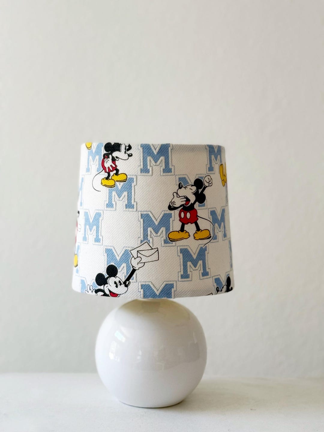 Disney Mickey Mouse Lampshade Kids Baby Nursery Decor - Old Fashion ...