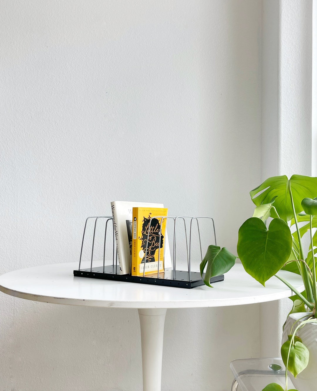 Black Industrial Metal Wire Paper File Tray Cabinet | Adjustable Lit ...