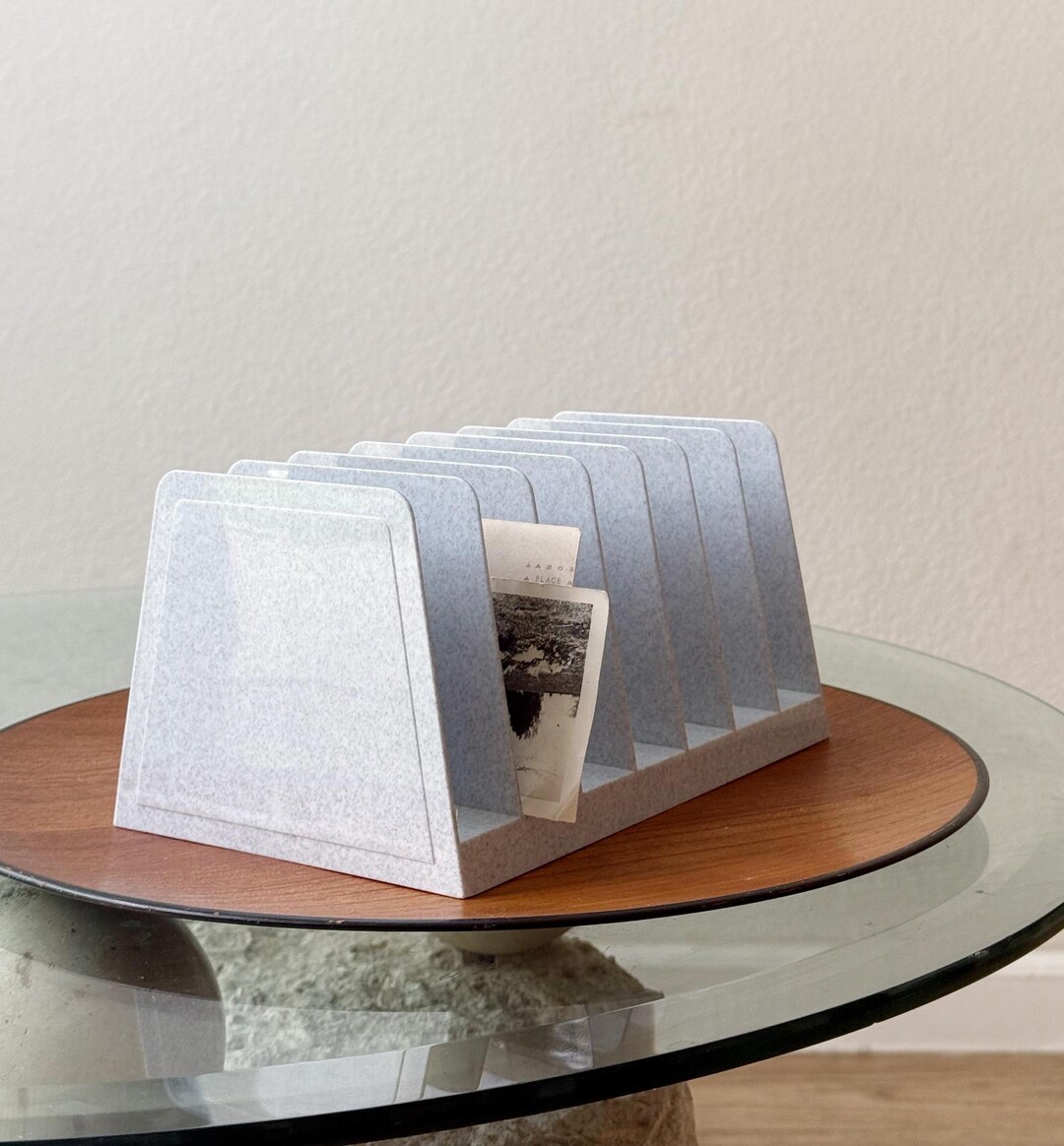 Mcm Style Plastic Office Paper File / Note Holder Organizer - Etsy