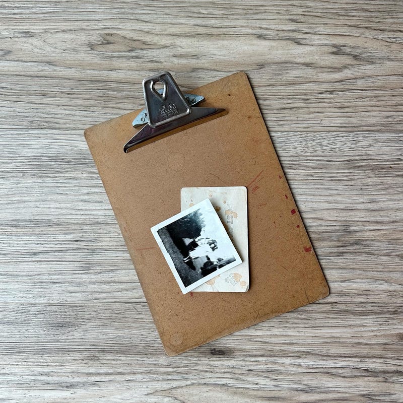 Vintage Clipboard - Etsy