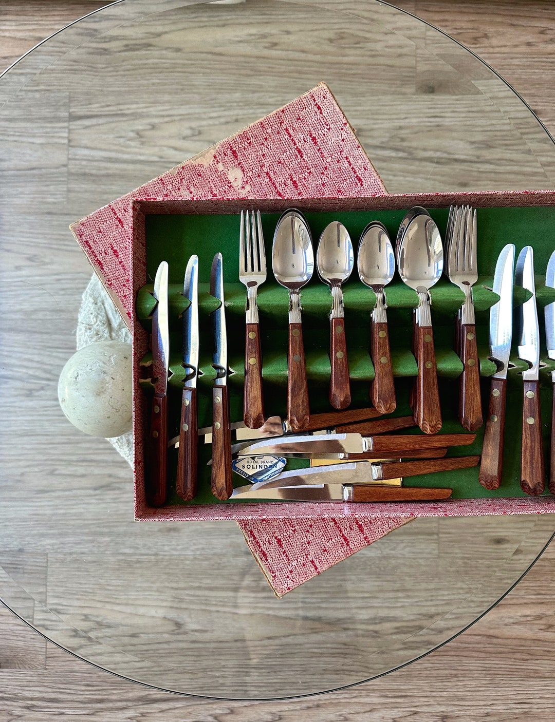 30 Piece Solingen Royal Brand Flatware Cutlery Set, Stainless Steel ...