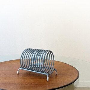 Postmodern Blue Coil Spiral Desktop Office Mail File Holder - Etsy