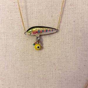 Fishing Lure Necklaces - Fish Necklace, Fish, Fishing Girl, Gift, Lures ...