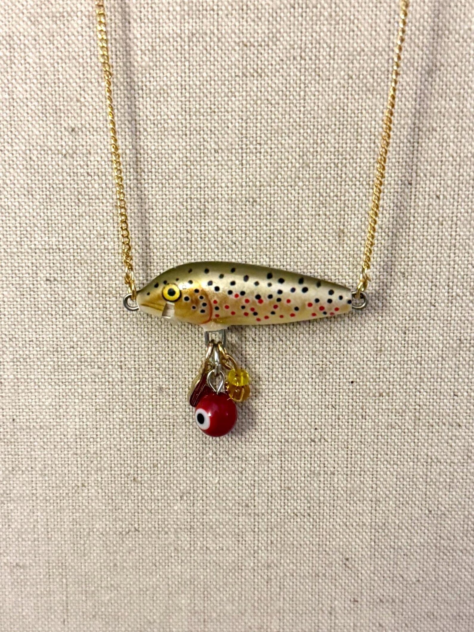 Fishing Lure Necklaces - Fish Necklace, Fish, Fishing Girl, Gift, Lures ...
