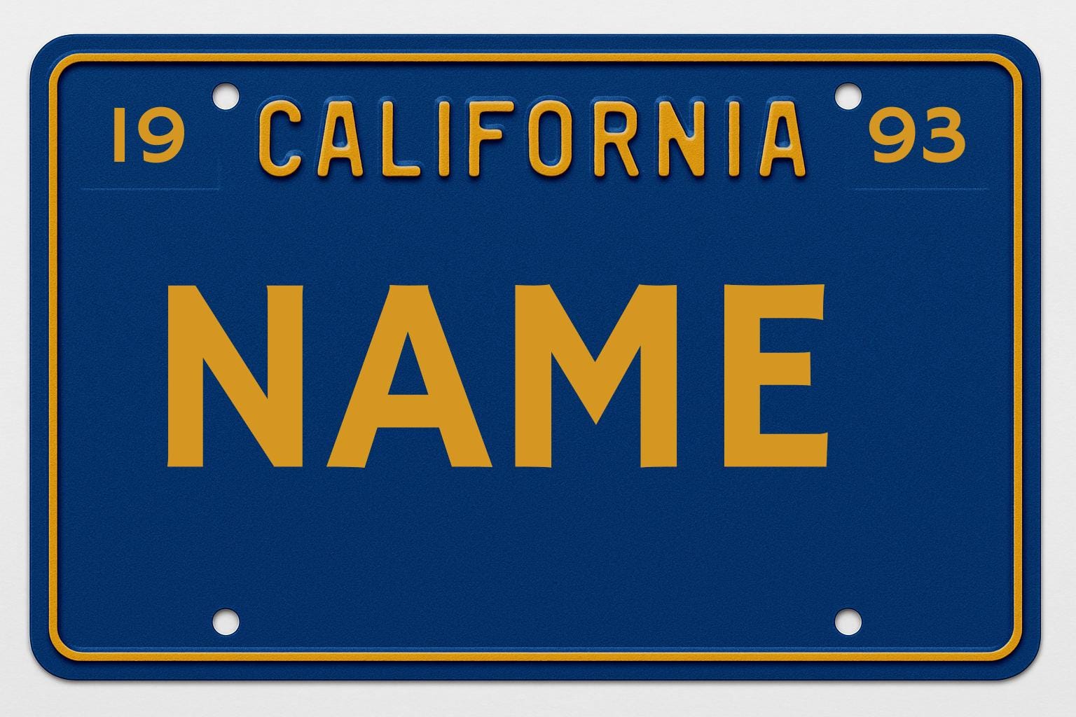 California License Plate Sticker - Etsy