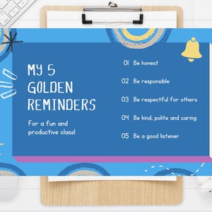 Classroom Rules Poster | Editable Classroom Decor | Positive Behavior ...
