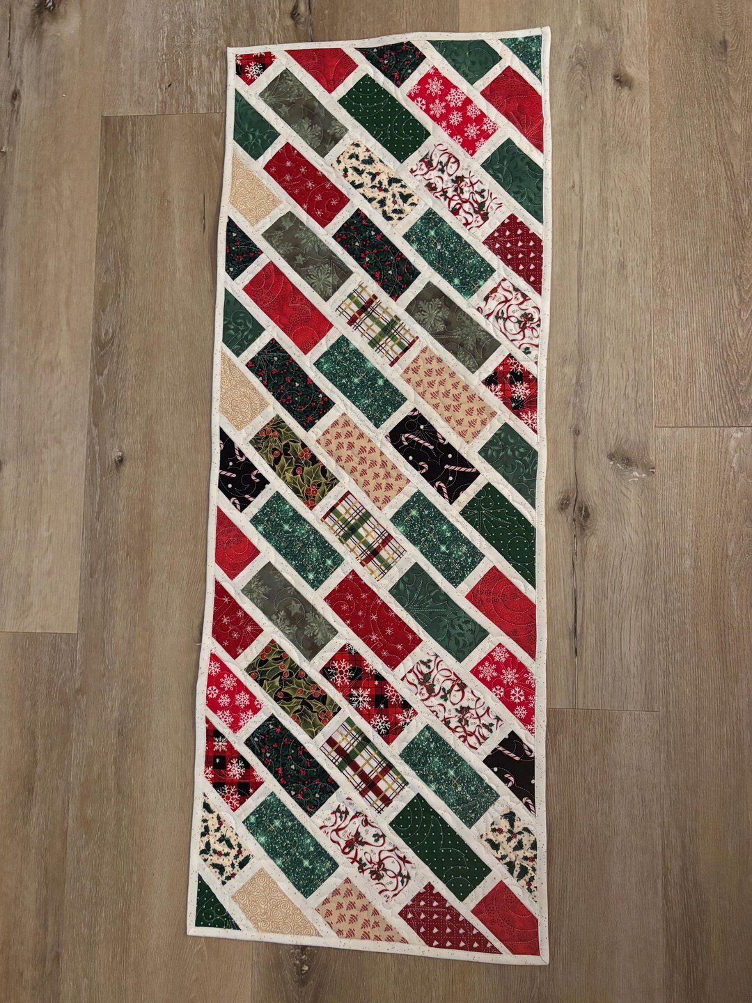 Holiday Bright Table Runner - Etsy