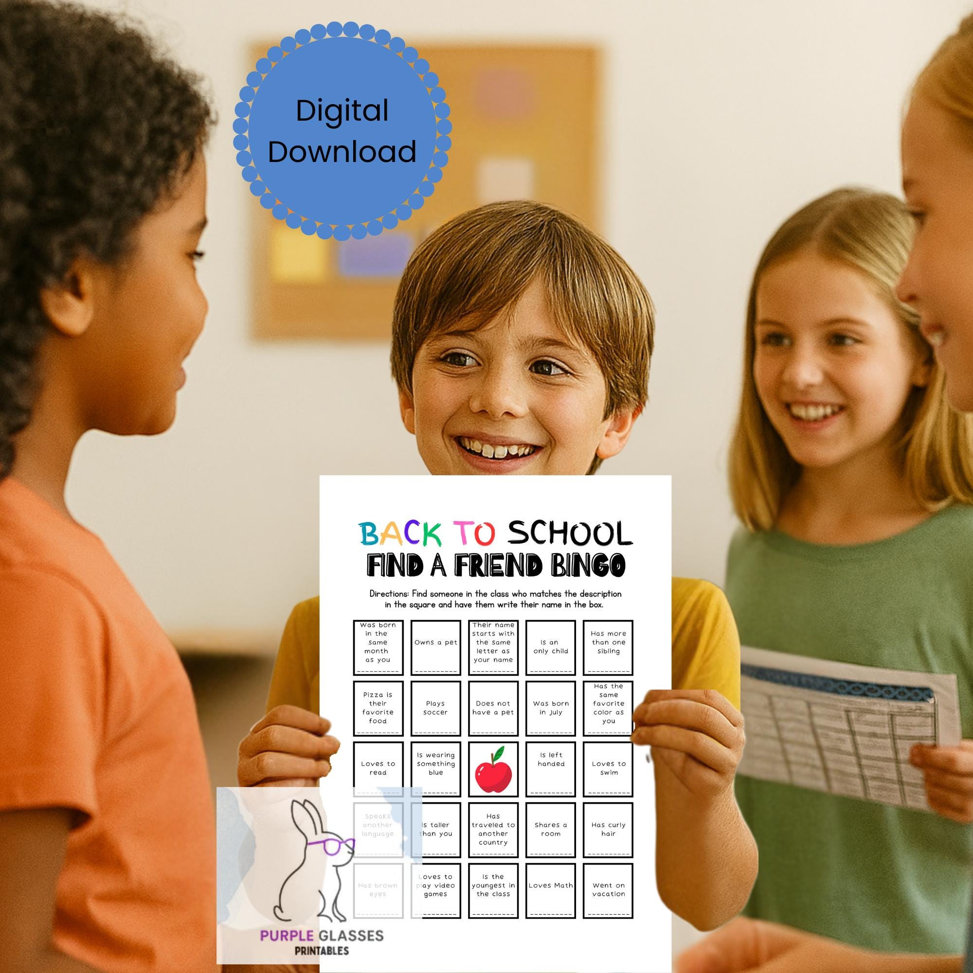 First Day of School Ice Breaker Games – Printable Classroom Activities ...