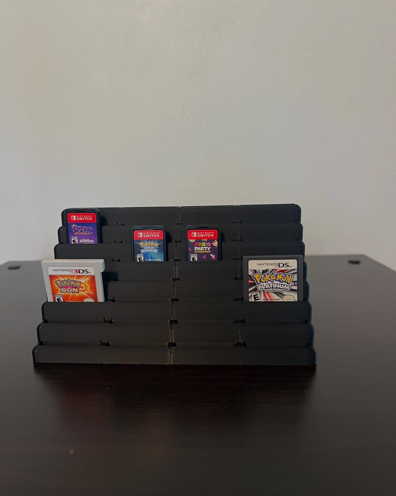 3-in-1 Nintendo Cartridge Stand – 3D Printed Display for Switch, DS ...