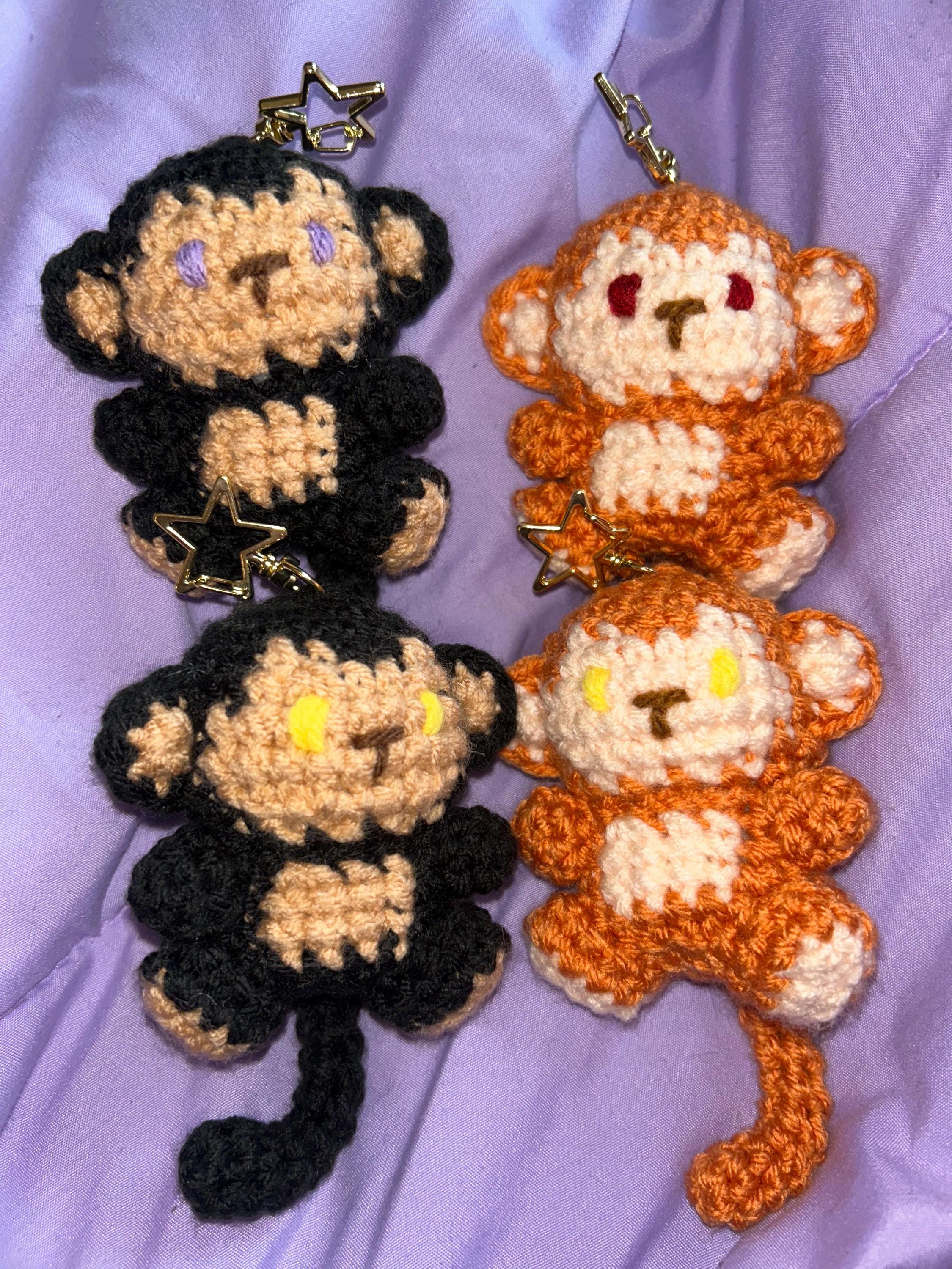 LEGO Monkie Kid Inspired Mini Monkey Plush/keychain - Etsy