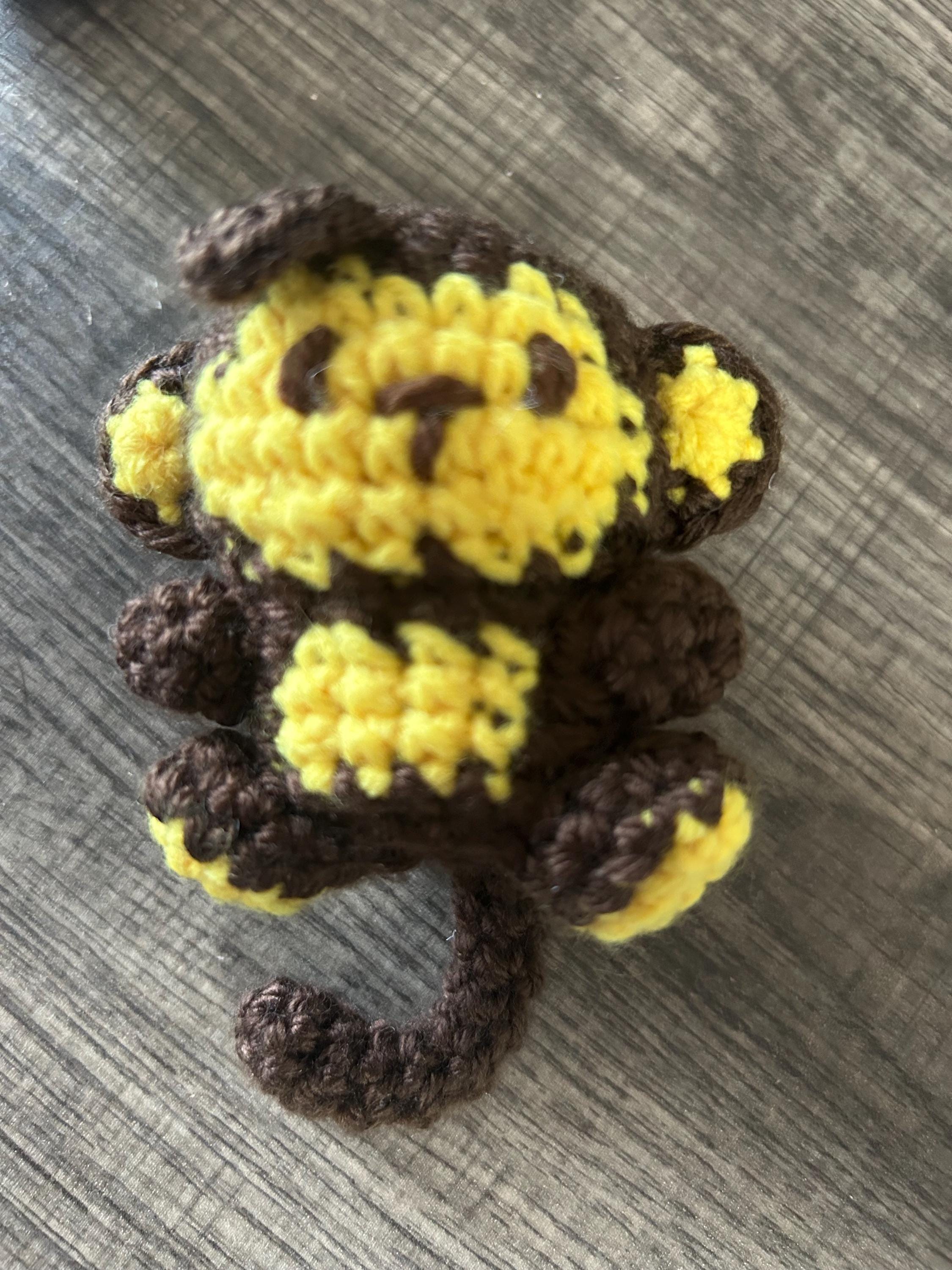 LEGO Monkie Kid Inspired Mini Monkey Plush/keychain - Etsy