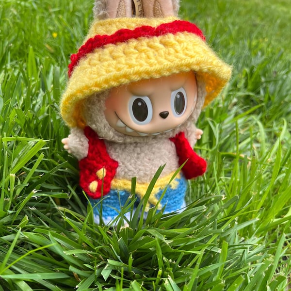 Luffy Gear 5 Labubu - Etsy