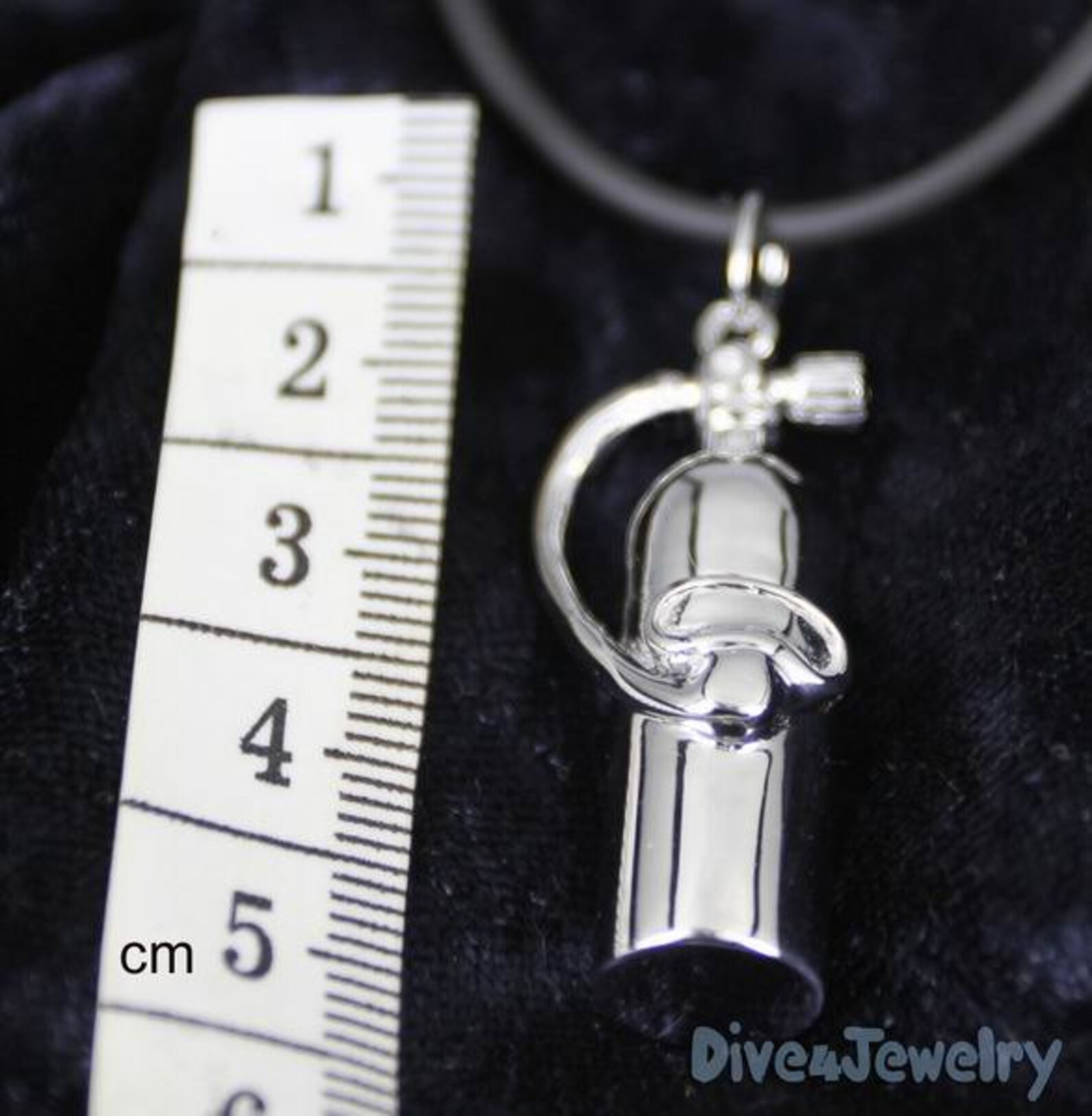 Diving Tank Necklace Large 3D Scuba Dive Tank With Mask Reg - Etsy