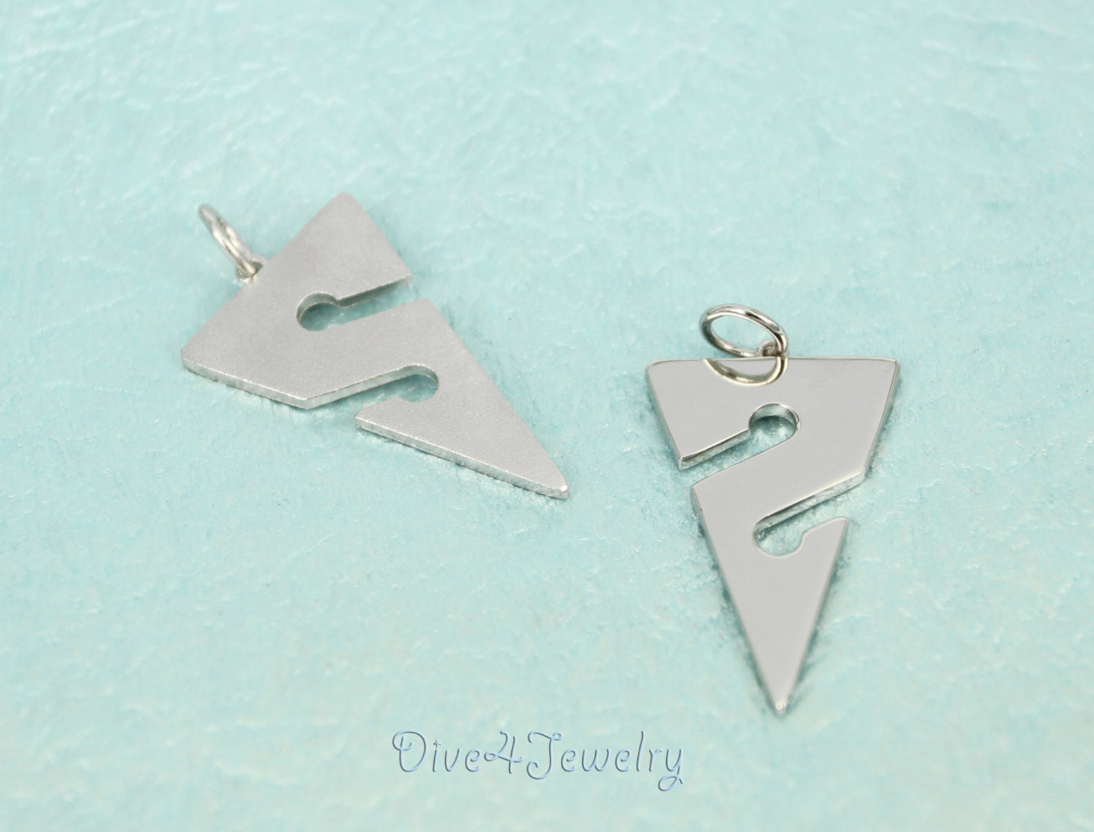 Scuba Cave Wreck Diving Line Cookie Marker Pendant in Sterling Silver ...
