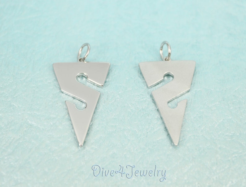 Scuba Cave Wreck Diving Line Cookie Marker Pendant in Sterling Silver ...