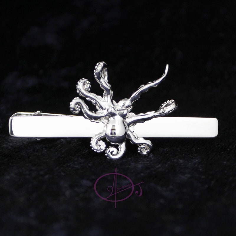 Octopus Tie Clip - Etsy