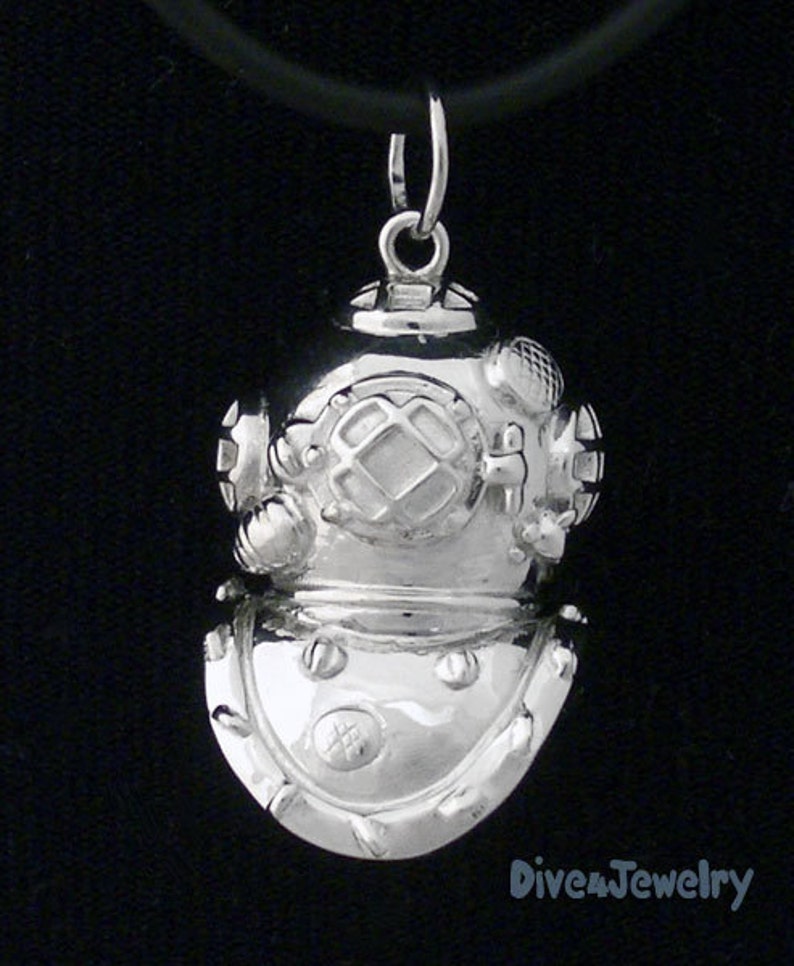 Dive Helmet Pendant Necklace Key Chain Scuba Diving Diver - Etsy Australia