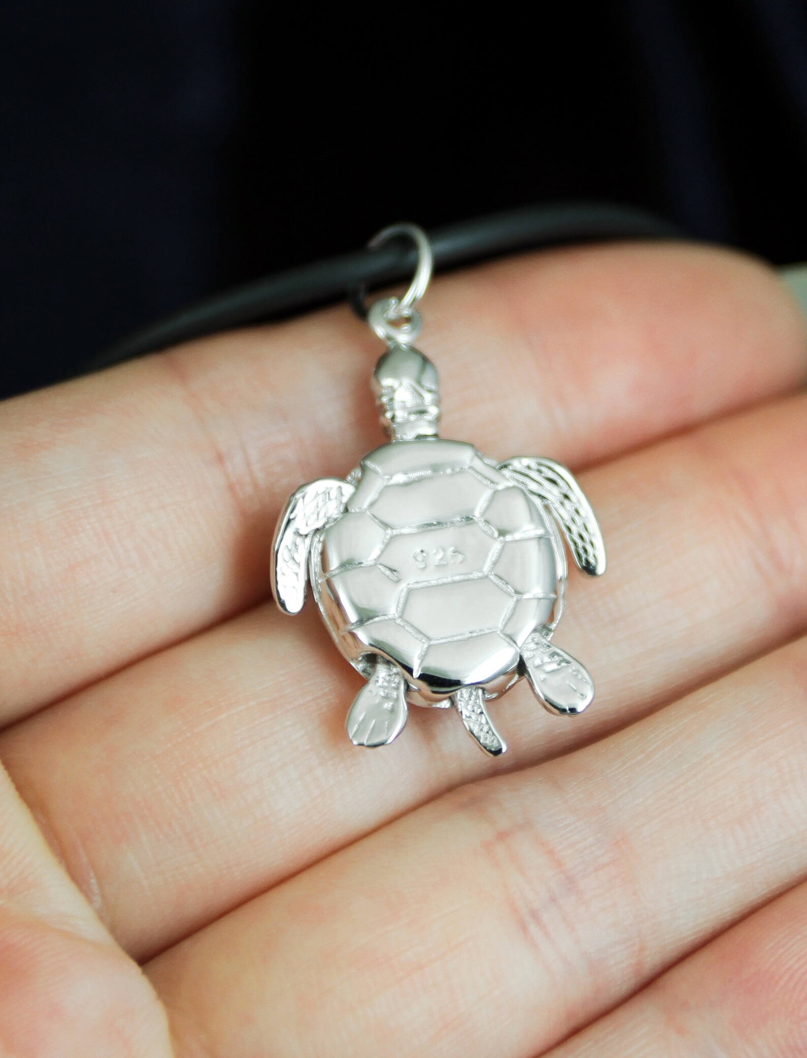 Moveable Turtle Necklace Moving Head Legs and Tail Solid - Etsy