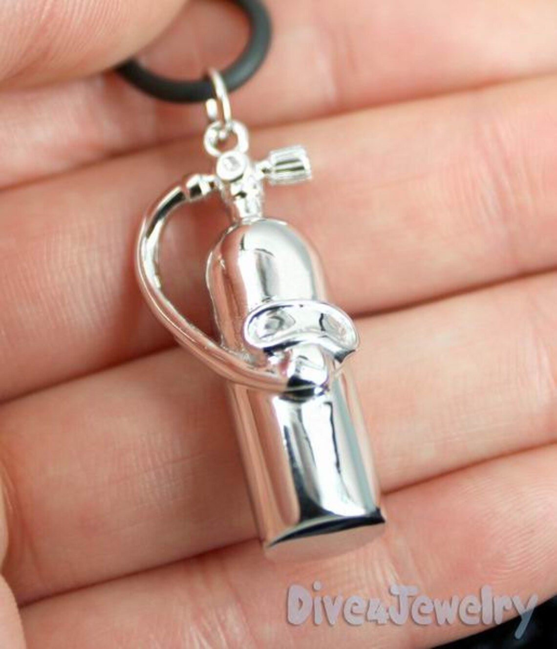 Diving Tank Necklace Large 3D Scuba Dive Tank With Mask Reg Heavry ...