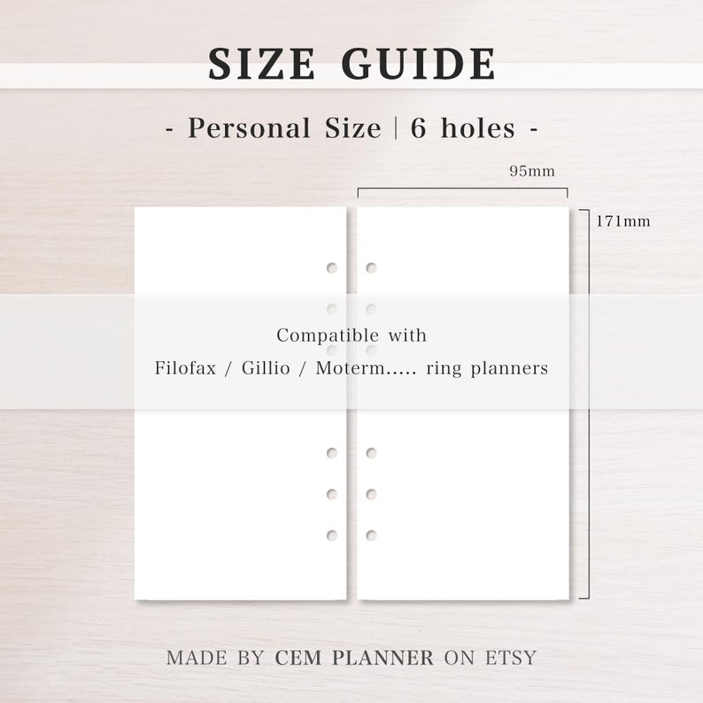 Simple Budget Personal Planner Insert｜undated Expense, Income, Money ...