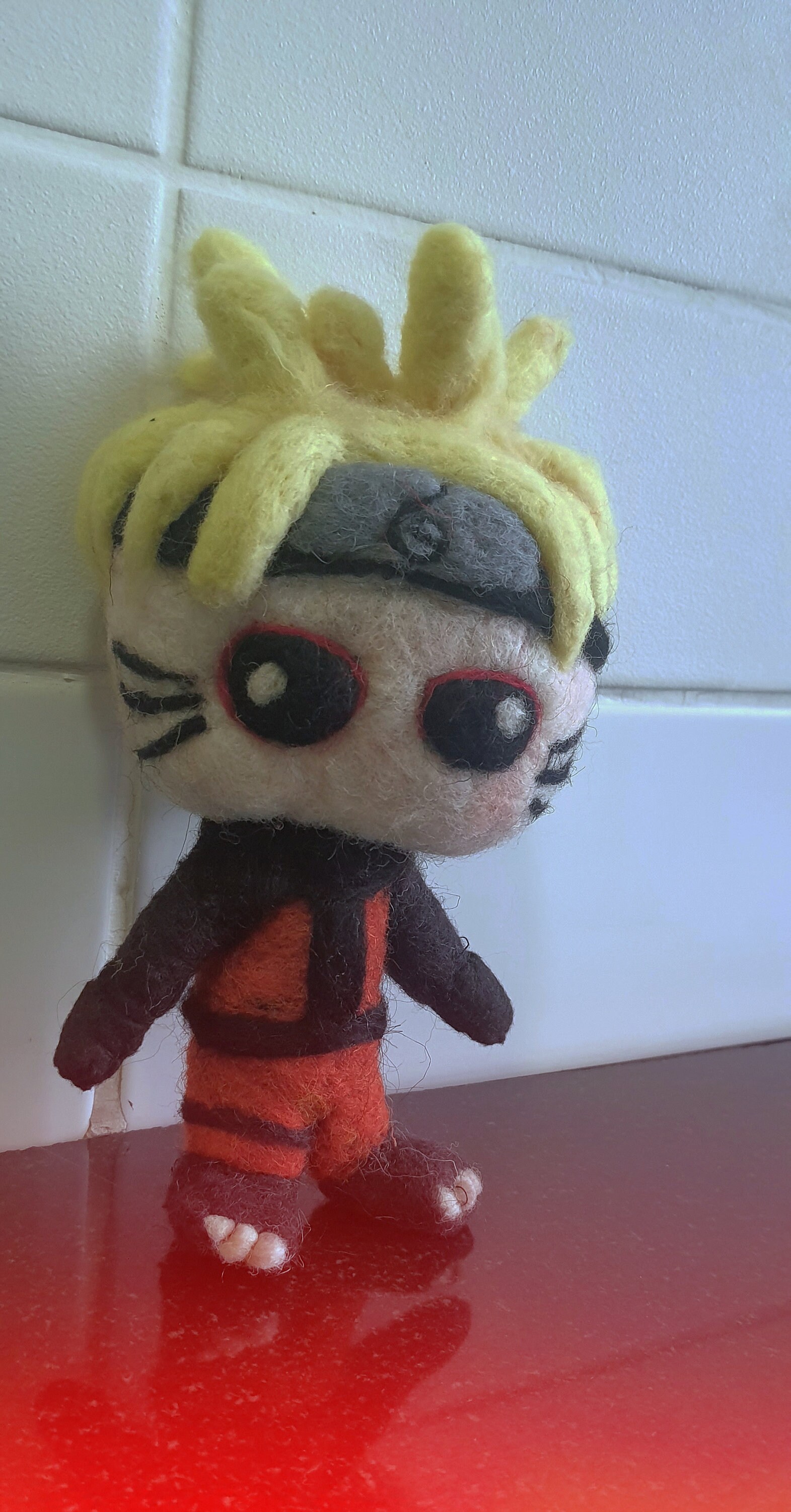 Naruto:kakashi Collectible Funko Pop! Needle Felt Figure | OOAK ...