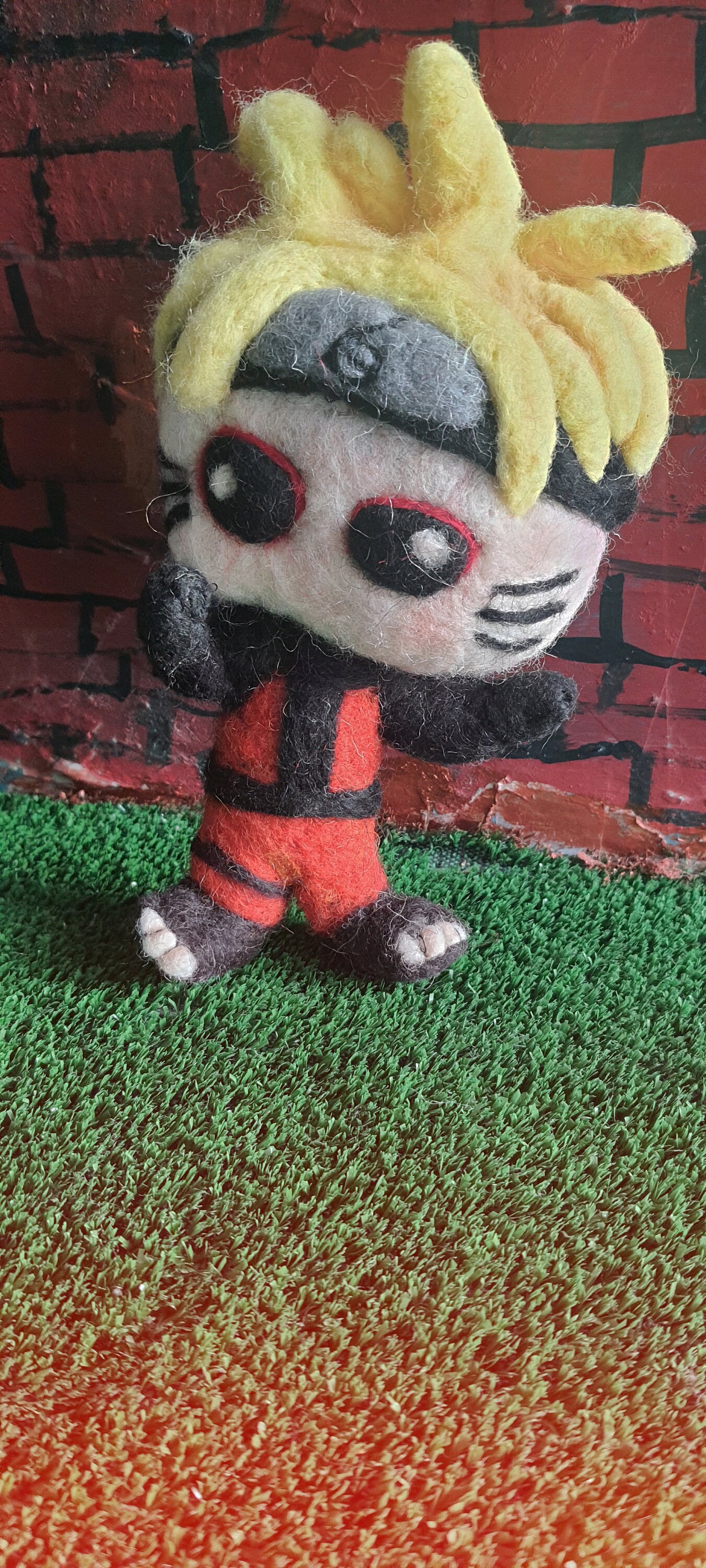 Naruto:kakashi Collectible Funko Pop! Needle Felt Figure | OOAK ...