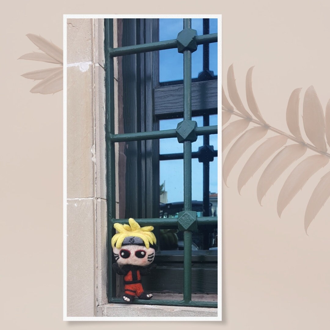 Naruto:kakashi Collectible Funko Pop! Needle Felt Figure | OOAK ...