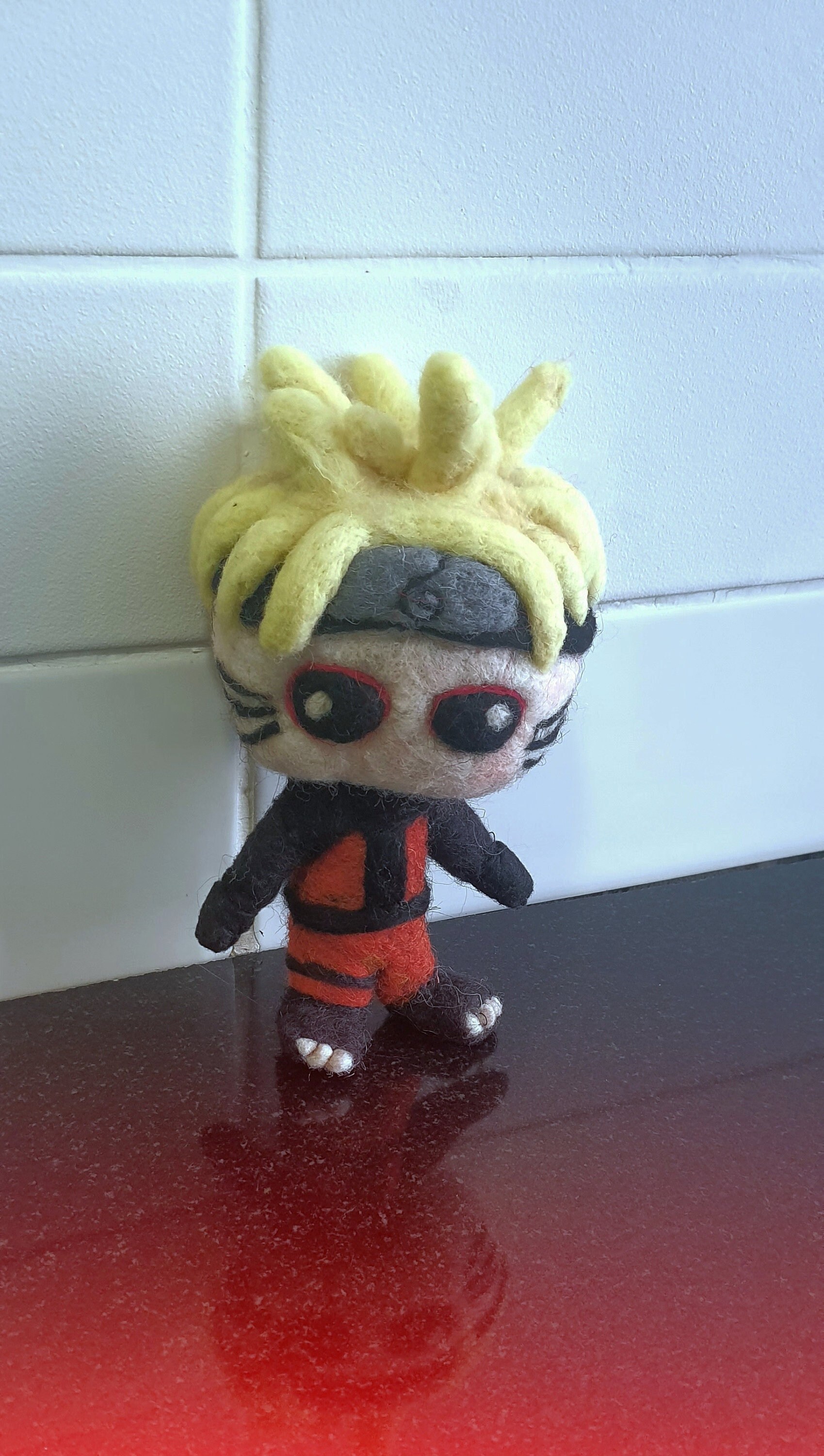 Naruto:kakashi Collectible Funko Pop! Needle Felt Figure | OOAK ...