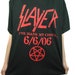 Vintage Slayer Shirt 666 Concert Shirt Band Tee Slayer Tee 6/6/06 ...