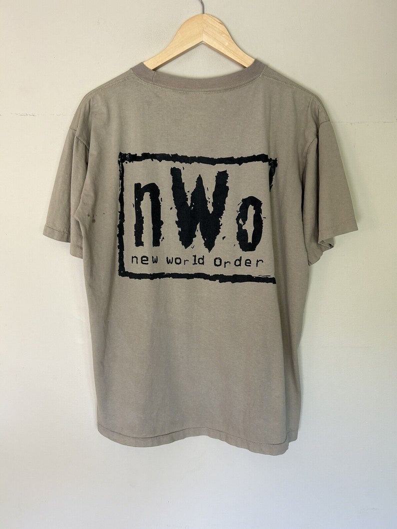 Vintage NWO Shirt 90s WCW Pro Wrestling Hulk Hogan Wretling Tee Tultex ...