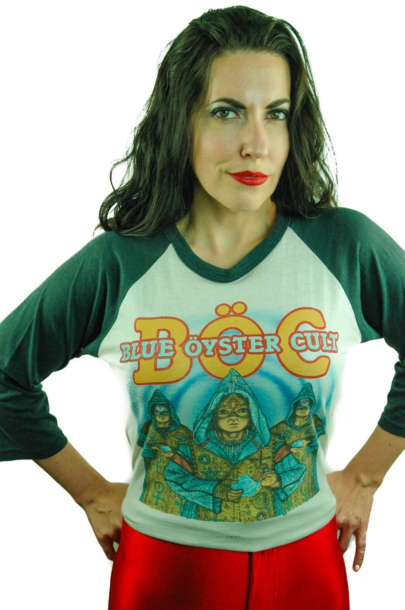 Vintage Blue Oyster Cult Shirt 1982 Tour BOC Band Tee 80s Tee 80s Shirt ...