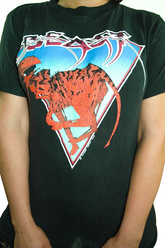 Vintage Beast shirt 1980s Video Game Arcade 80s Tee 8… - Gem