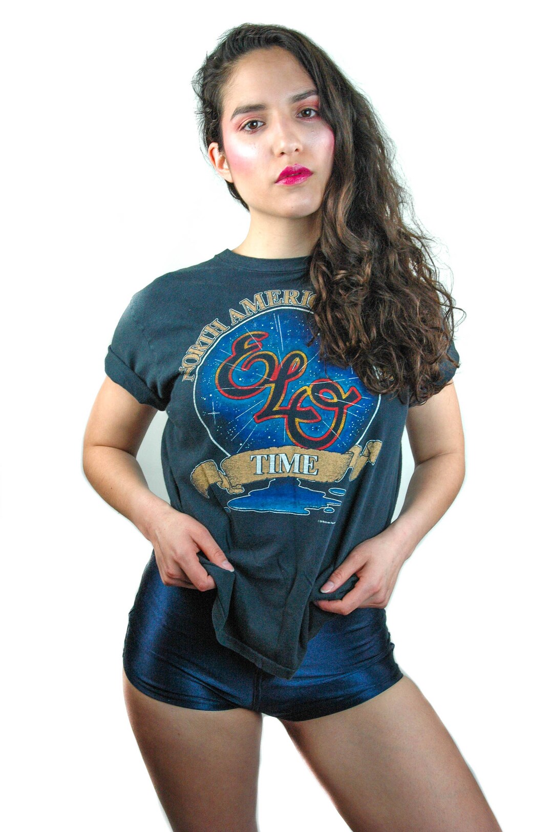 Vintage ELO Shirt 1981 Time Concert Shirt Band Tee Electric Light ...