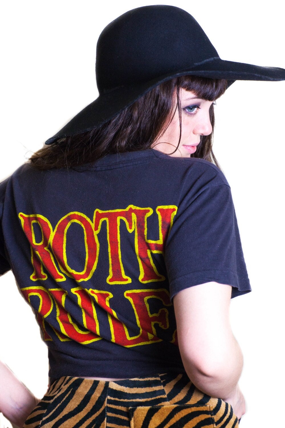 Vintage David Lee Roth Tee 80s Van Halen 80s Tee 80s Shirt Rocker Metal ...