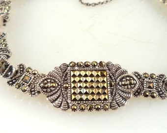 Marcasite chain | Etsy