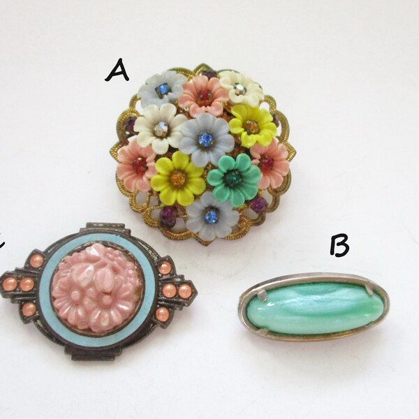 Brooch Plastic - Etsy