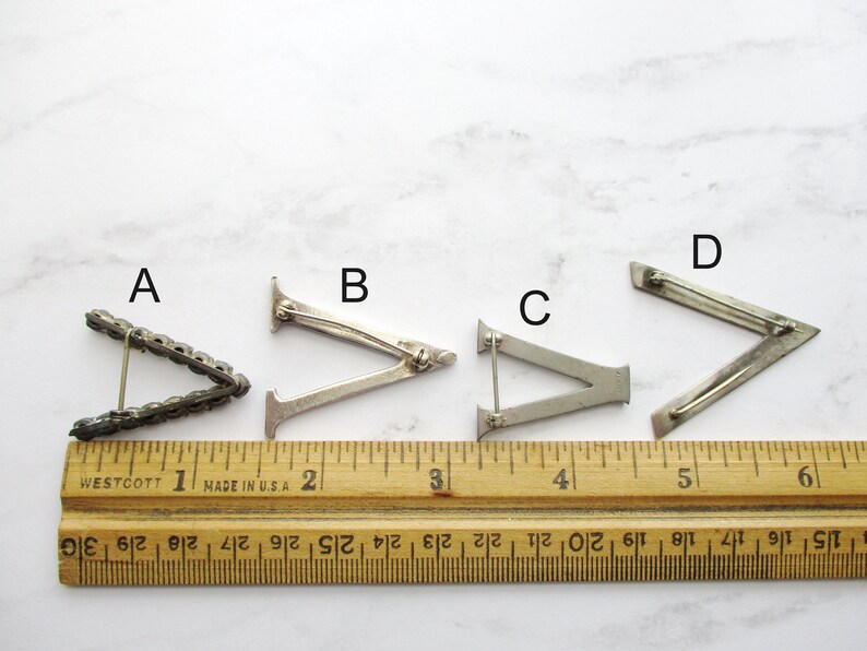 Vintage Sterling WWII Victory Pin V for Victory Pins - Etsy