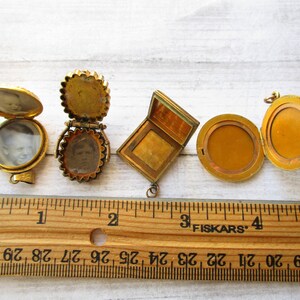 Vintage Antique Gold Filled Locket Pendant - Etsy