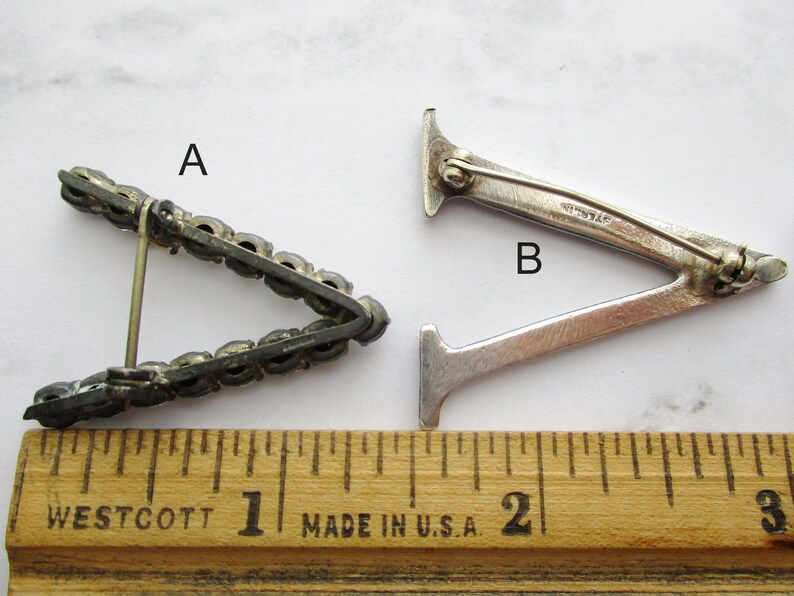 Vintage Sterling WWII Victory Pin V for Victory Pins - Etsy