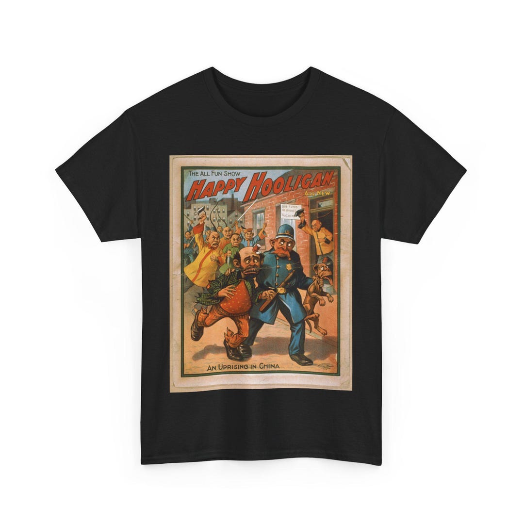 Happy Hooligan 1904, Vintage Movie Poster T-shirt - Etsy
