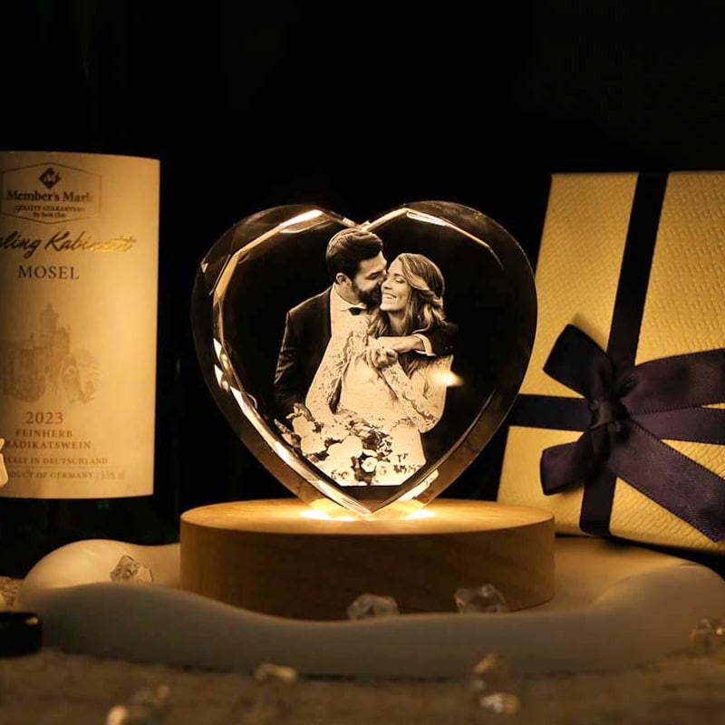 Heart Shaped 3d Picture - Etsy UK