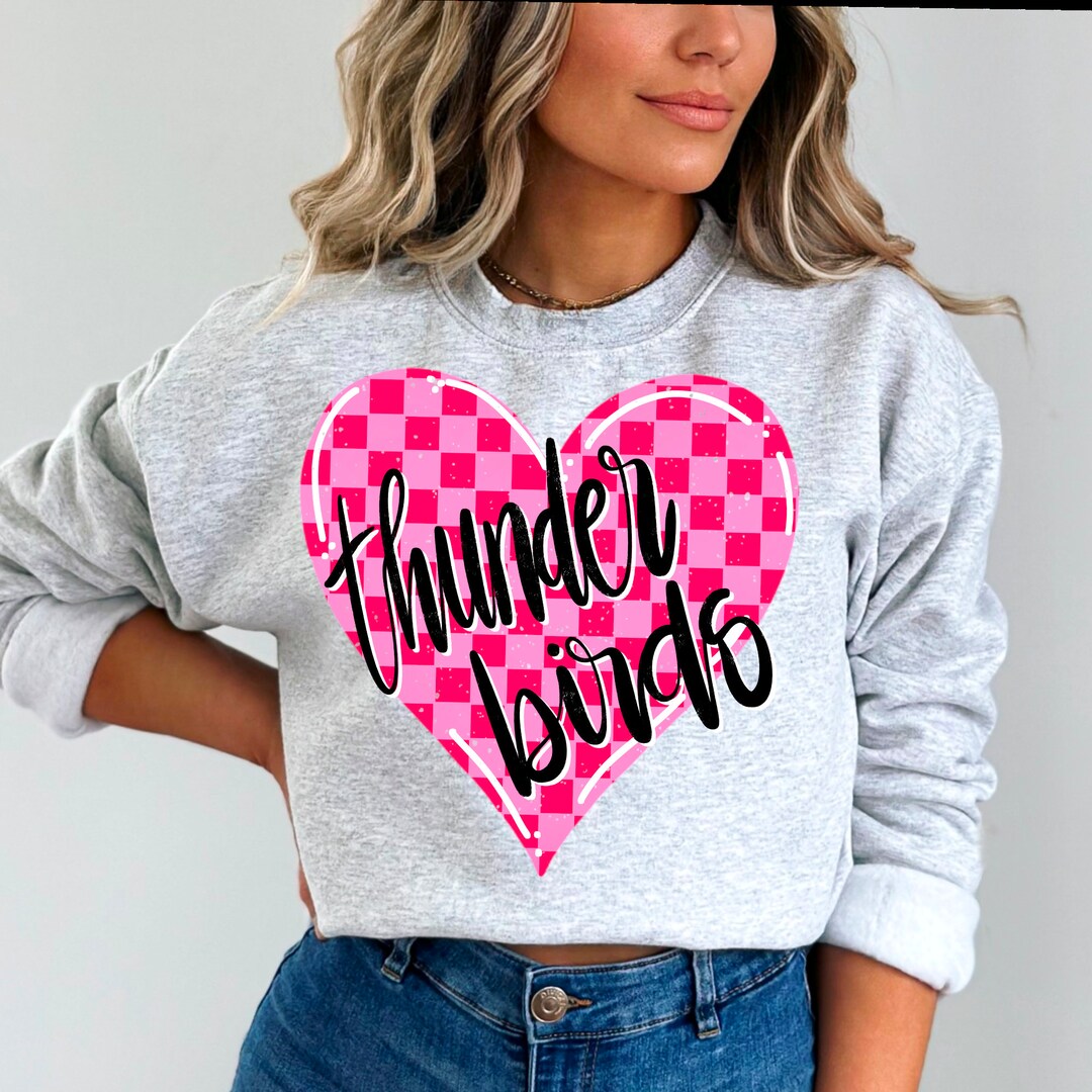 Varsity T Birds Valentine Mascot Shirt Design, Valentines Day Png ...