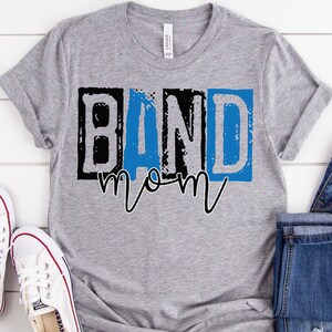 Band Mom Printable File for Shirts, Band Mom Png, Band Design for ...