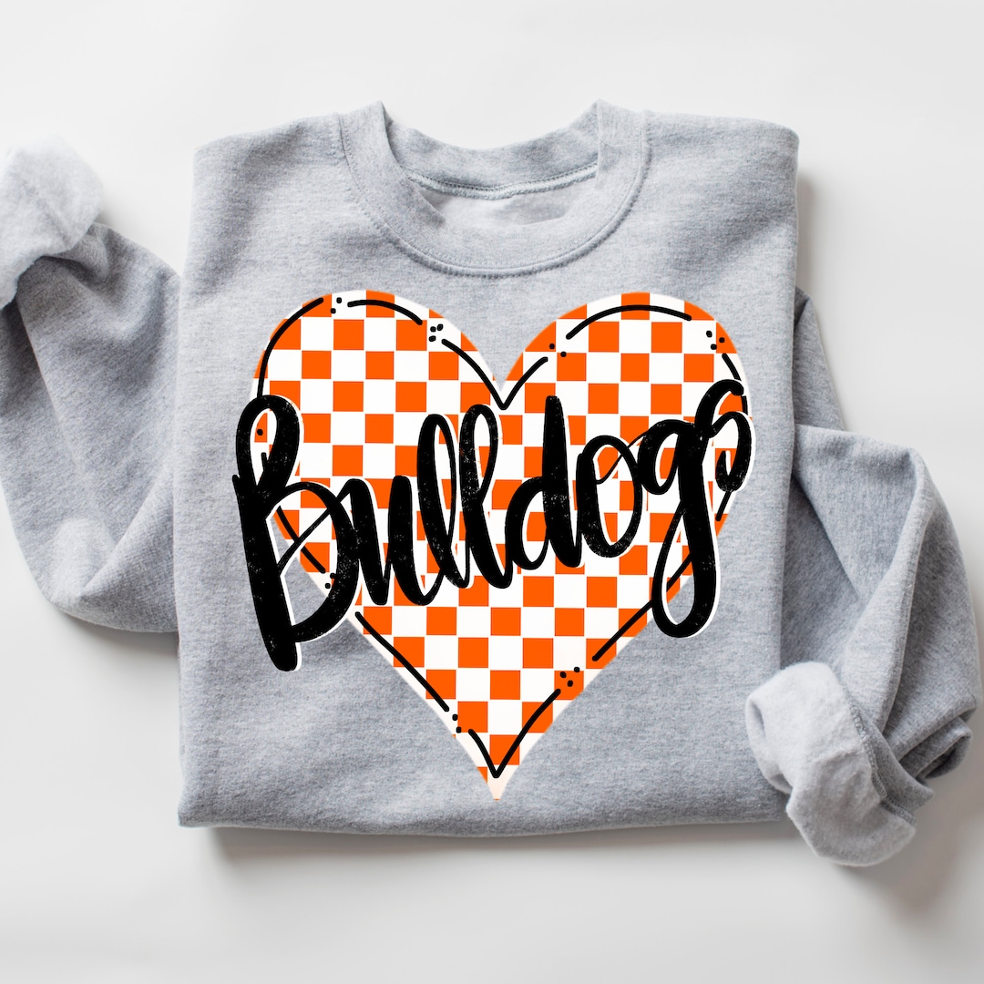 Bulldogs Valentine Mascot Shirt Design, Valentines Day Png, Valentine ...