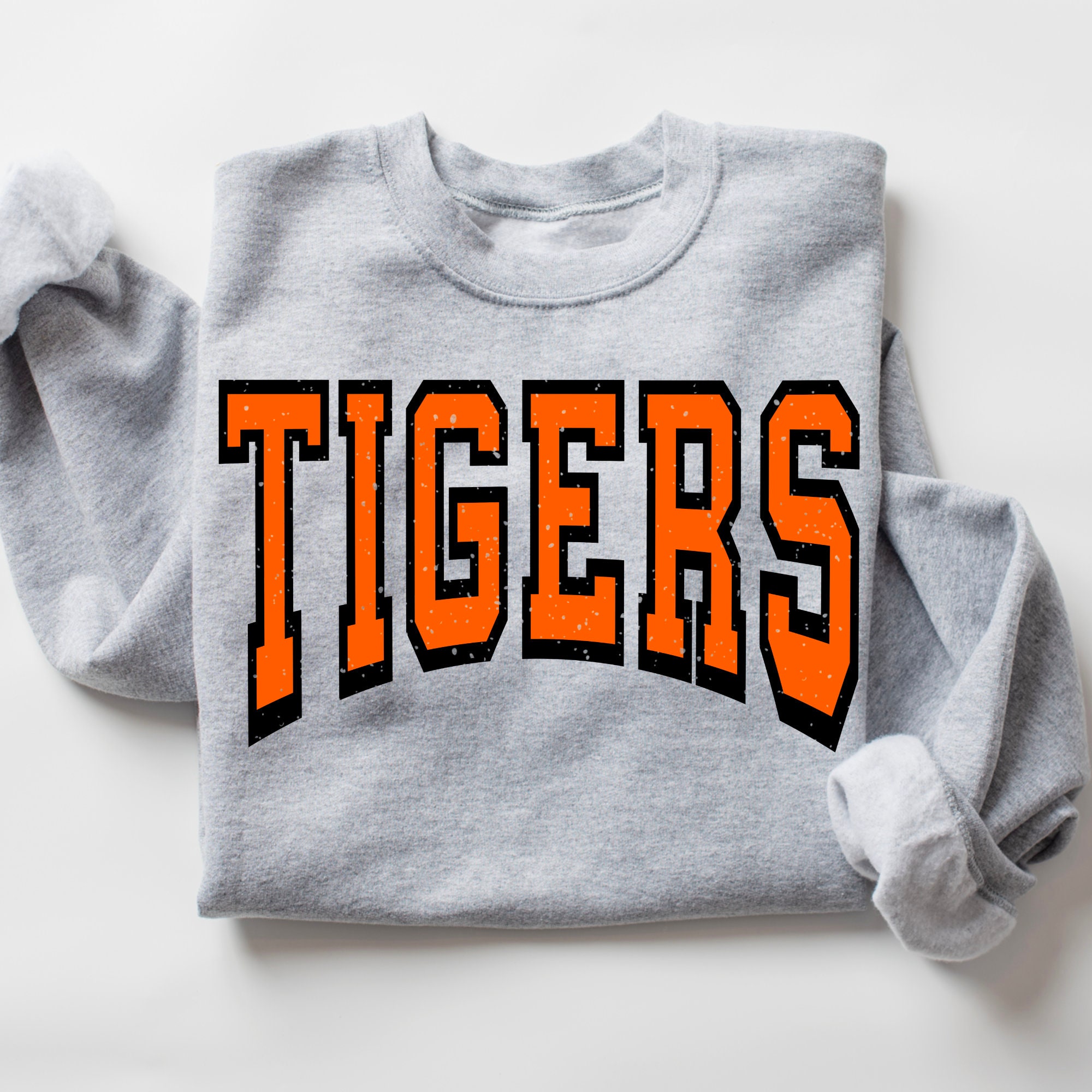 Tigers High School Mascot, Tigers Mascot 300 Dpi Png File, Orange and ...